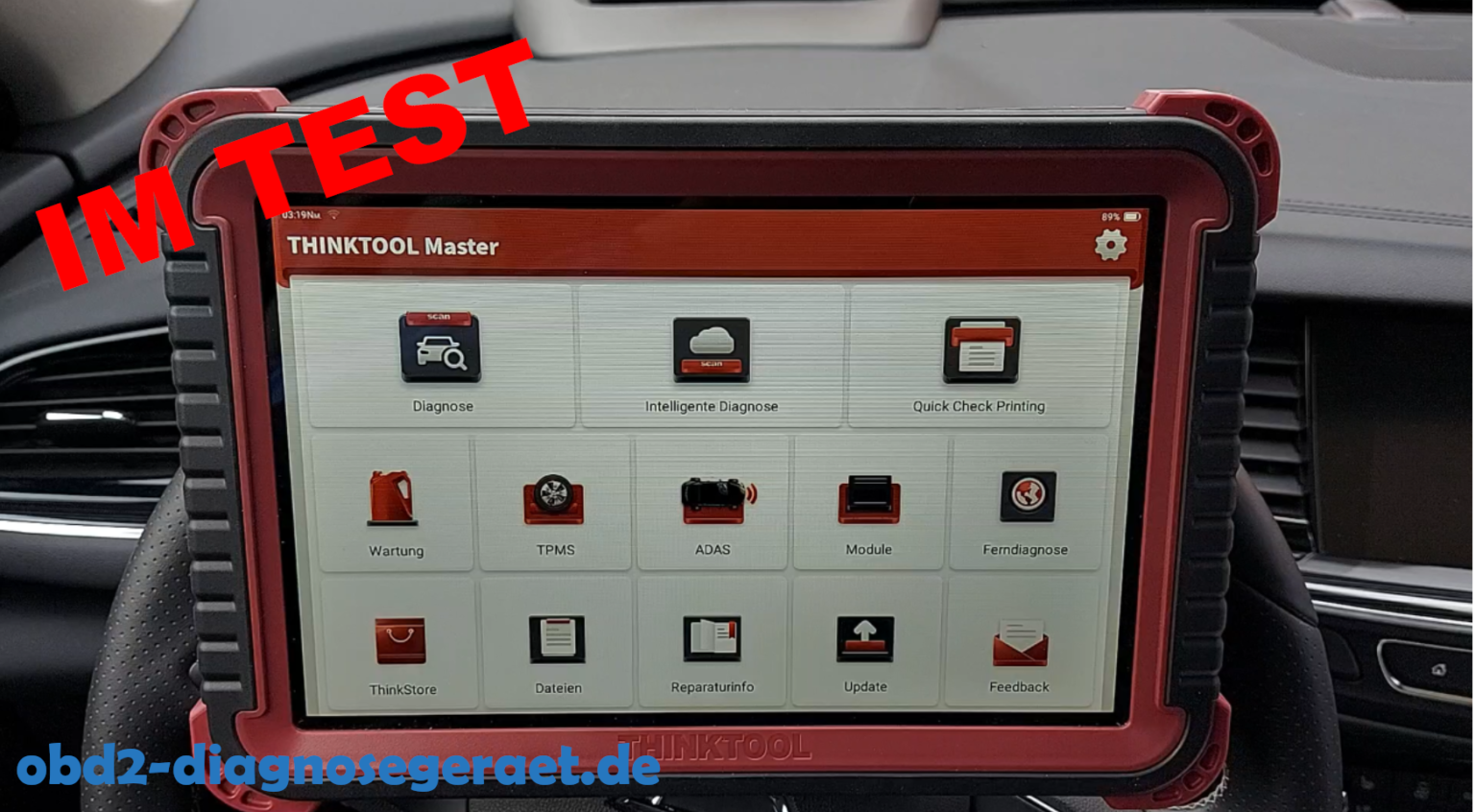 lI Il - THINKTOOL MASTER ️ TEST & Vorstellung & Diagnose